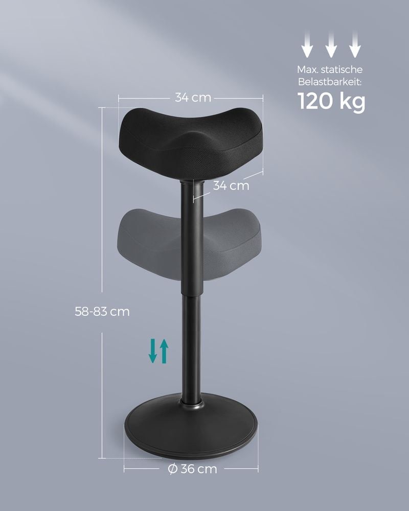 Balansinė darbo kėdė; biuro kėdė - Kasparo baldai